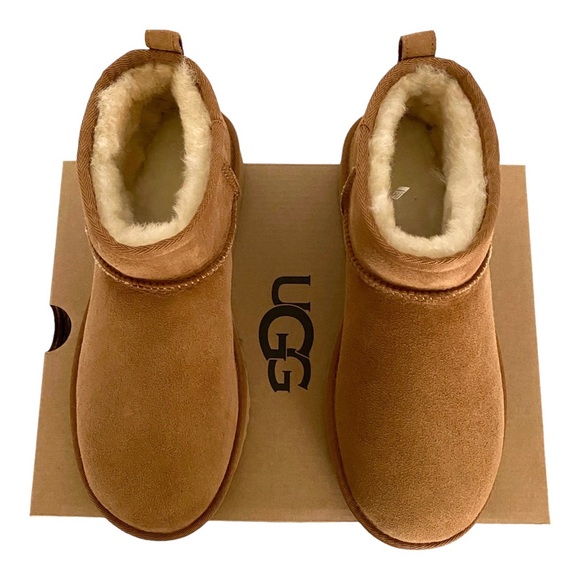 UGG | Shoes | Ugg Classic Ultra Mini Chestnut | Poshmark